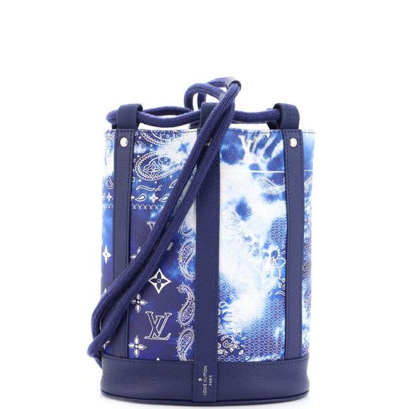 Louis Vuitton | Bags | Louis Vuitton Randonnee Backpack Limited Edition Monogram Bandana Leather ...